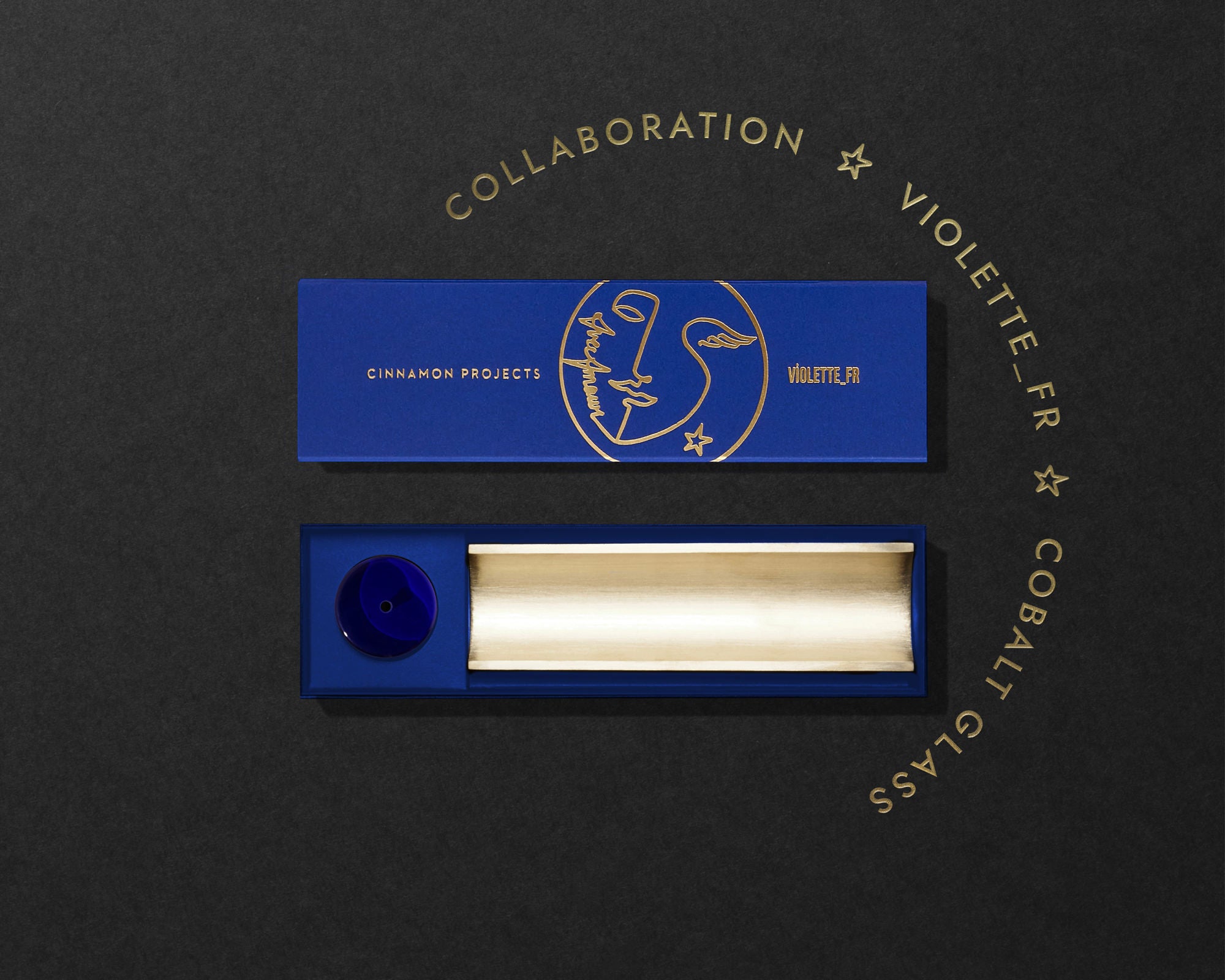 VIOLETTE_FR COLLABORATION • CIRCA • COBALT GLASS – CINNAMON PROJECTS